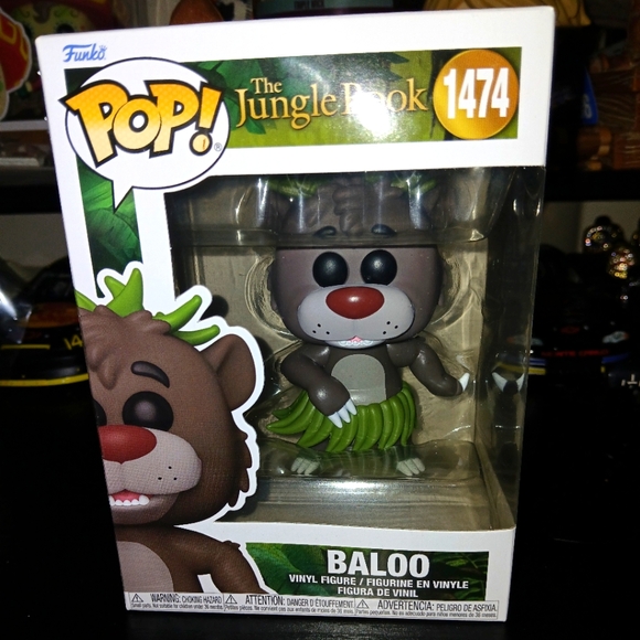 Funko | Toys | Brand New The Jungle Book Baloo 474 Funko Pop | Poshmark